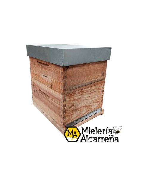 Colmena Completa Langstroth Mieleria Alcarreña Y Castillo De Peñalver