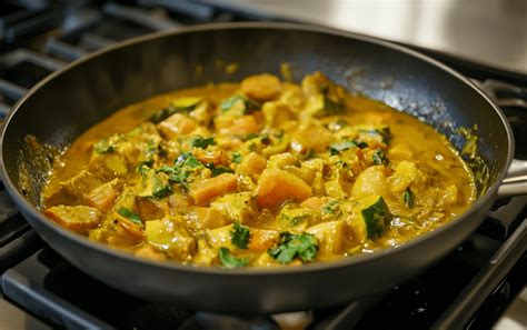 Best Vegan Yellow Thai Curry Light Orange Bean