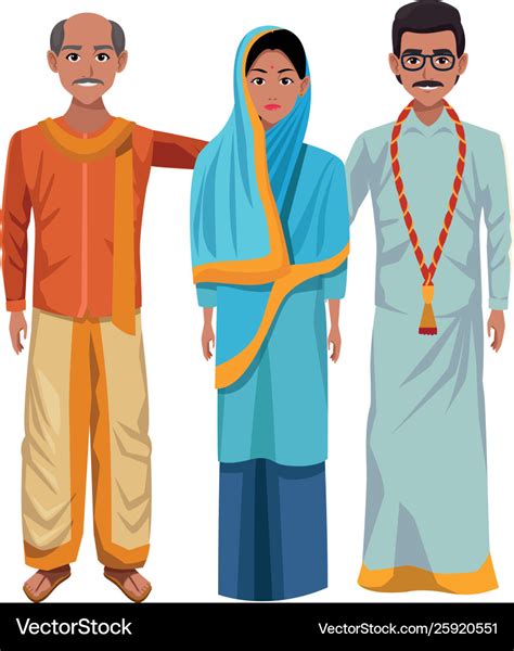 People Of India Clipart