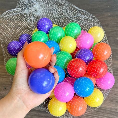 Túi 50 Quả Bóng Nhựa Màu Sắc 55cm Chính Hãng Giá Rẻ