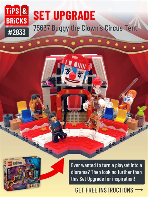 2833 Set Upgrade 75637 Buggy The Clowns Circus Tent Tipsandbricks