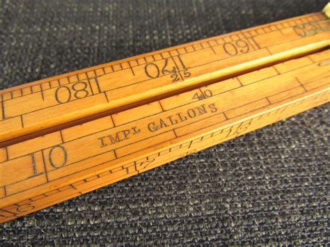 Loftus 6 Fold Boxwood Gauging Rod Or Dipping Rule Sold