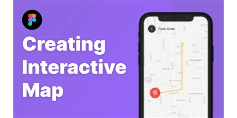 Map Animation Prototype Figma
