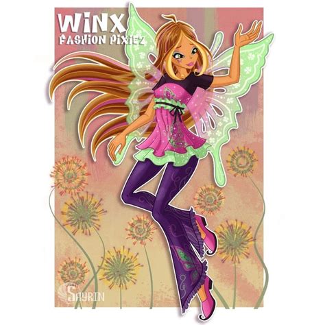 🦋🔥 Bloom Fashion Pixiez 🔥🦋 Winx Winxclub Sayrin Fairy Arts Design