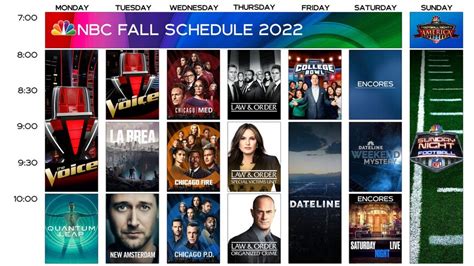 Nbc Tv Show Schedule 60 Photos Moonagedaydreamfilm