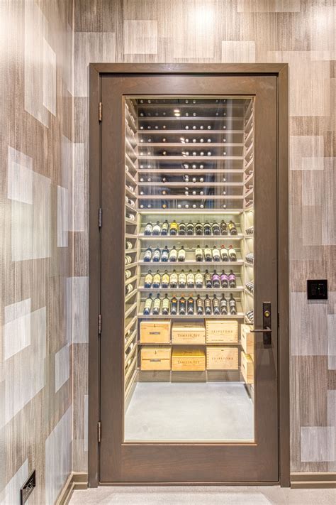 Wine Cellar Door Closed Front View Home Wine Cellars Wine Cellar
