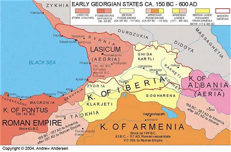 Georgian Historical Maps Georgia Travel Guide