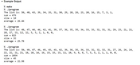 Solved Create A Random Sized Linked List Of Randomly
