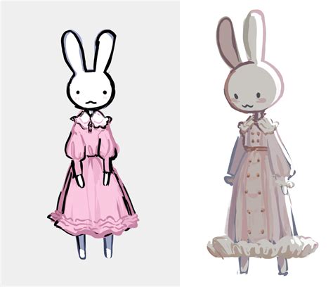 Bunny Different Outfit Designs By Sheep Kinta On Deviantart