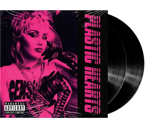 Miley Cyrus Plastic Hearts 2lp On Repeat