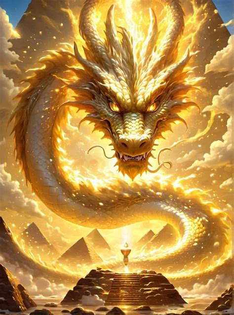 Ai｜龙行天下 金字塔篇 花瓣网