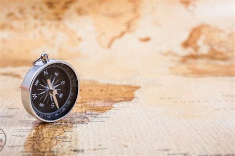 Mapa Com Compasso Imagem De Stock Imagem De Argentina 30684013