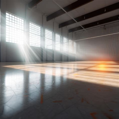 Premium Ai Image Sports Hall