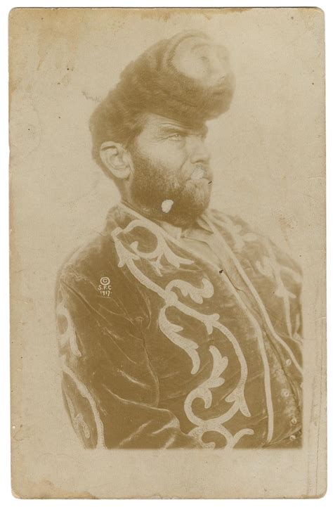 At Auction Pasqual Pinon “pedro The Two Headed Mexican” Rppc Sells F