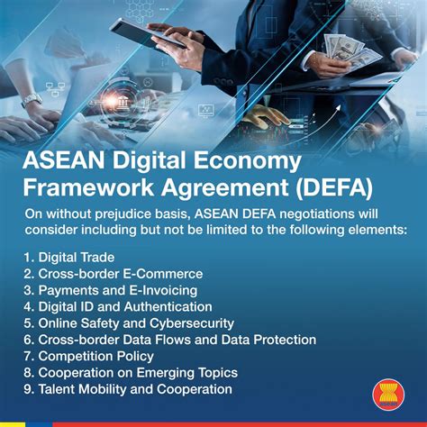The Asean Digital Economy Framework Agreement Defa Aims To Provide