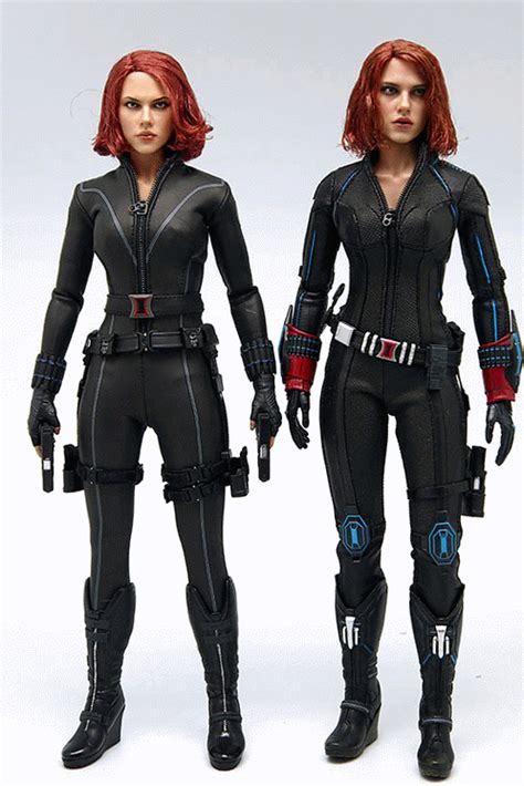 Toyhaven Comparison Pictures Of Hot Toys 16 Scale Black Widow Female