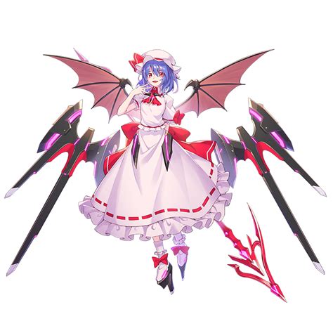 Takamine Nadare Remilia Scarlet Touhou Official Art 1girl Ascot
