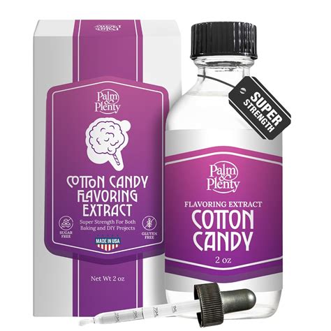 Palm And Plenty Cotton Candy Extract Flavoring For Candy