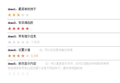 Jquery星级评分插件lq Score Jquery插件 站长图库
