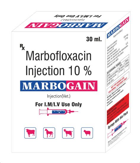 Marbofloxacin 10 Injection