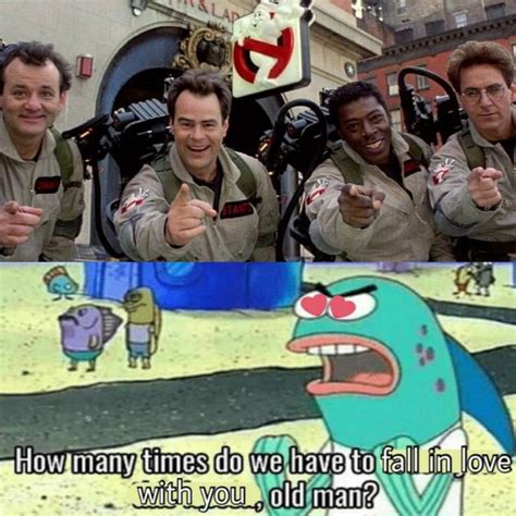 Ghostbustersspongebob Ghostbusters Cast Ghostbusters 1984 Ghost Busters