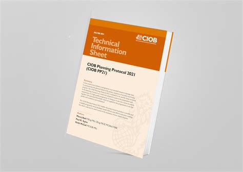 Ciob Planning Protocol 2021 Ciob Pp21 Ciob Academy