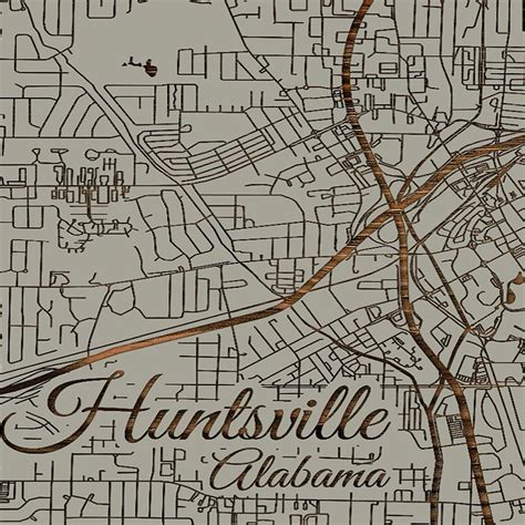 Vicinity Map Of Alabama And Huntsville Map Of Huntsville Alabama
