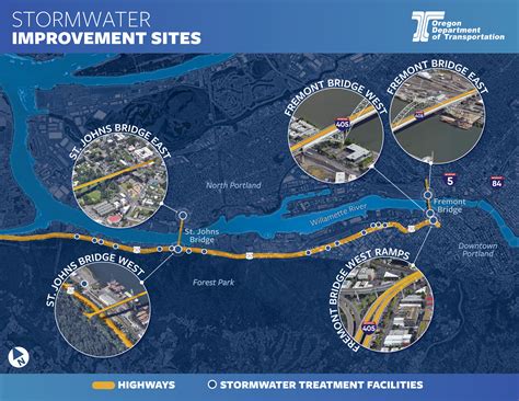 Oregon Department Of Transportation Stormwater Sites Willamette River Stormwater Improvement