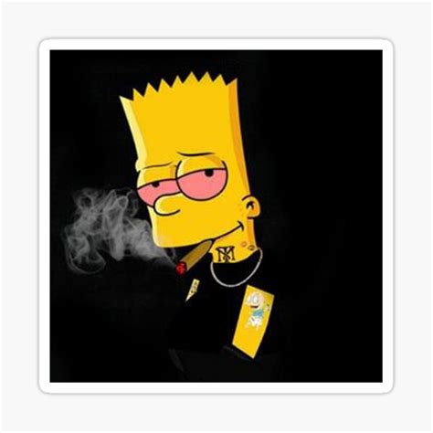Lista Bart Simpson Smoking Weed Tattoo Più Recente Bettyannholcroftr