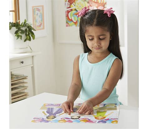 Melissa And Doug Reusable Sticker Pad 11 Inch X 14 Inch Dress Up
