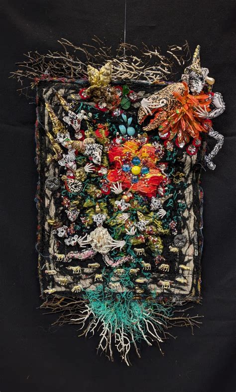 Interview Mit Der Künstlerin Rebecca Campeau Textile Art Magazine