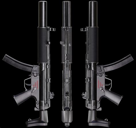 Mp5 Silenced 3d Model Turbosquid 2207183