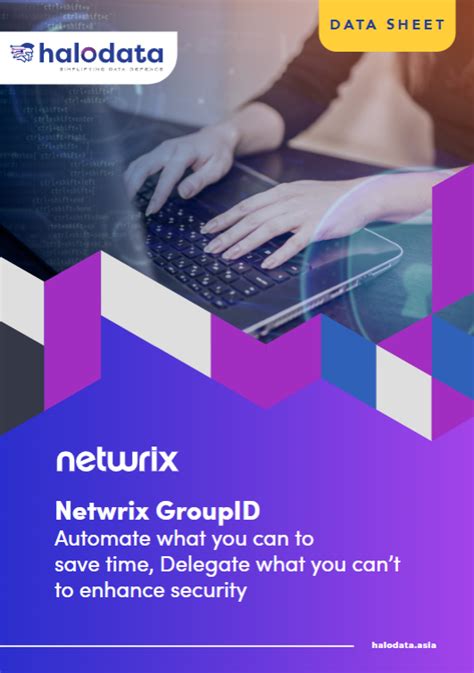 Netwrix Datasheet Netwrix Groupid Halodata