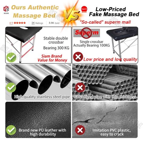 Foldable Sturdy Comfortable Beauty Bed Massage Bed Spa Facial Portable