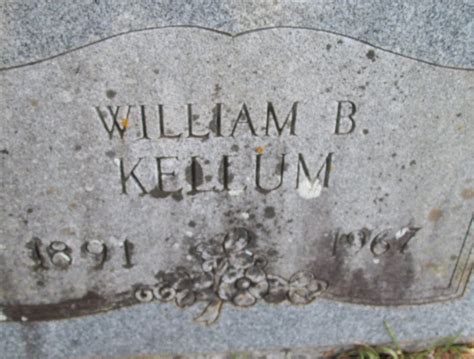 William B Kellum 1891 1967 Mémorial Find A Grave