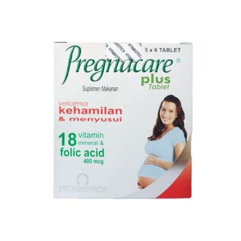 Jual Pregnacare Plus Box 30 Tablet Shopee Indonesia
