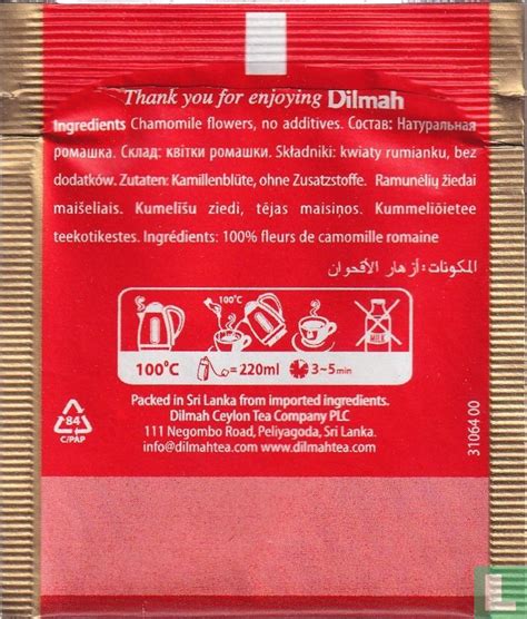 Pure Chamomile Flowers 31064 00 2022 Dilmah Lastdodo