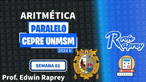 Clase 02 Paralelo Cepre Unmsm Ii Apuntes Preuniversitarios Udocz