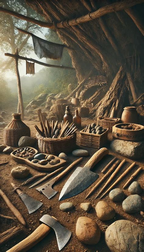 Herramientas Prehistóricas Innovación En La Edad De Piedra
