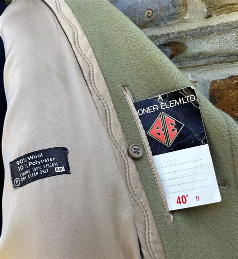 Vintage 1970s Bodner Elem Quality Made Sand Coloured Pure Wool