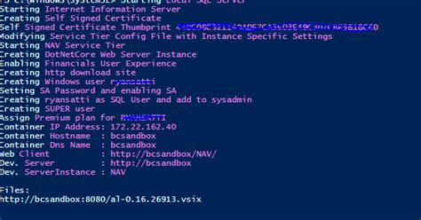Nav Development Environment Odbc Error Occurred · Issue 96