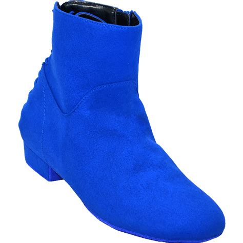 Ultimate Fashion Boot Shorty Royal Blue Dance Connection