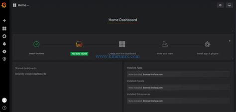install and setup tig stack on fedora 30