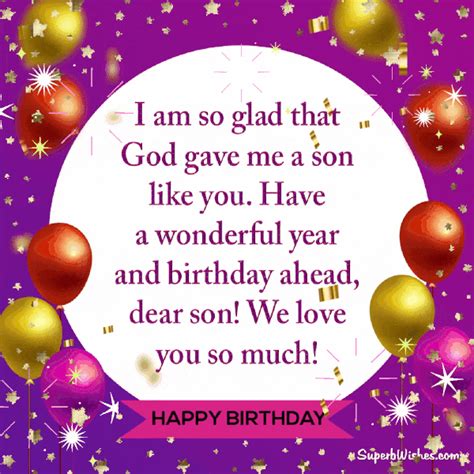 Happy Birthday Image For Son 