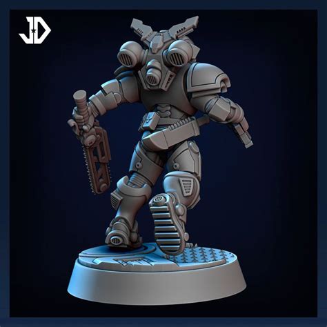 3d Printable Assault Interceptors 6 Pack By Jd Miniatures