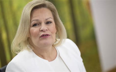 Nancy Faeser Die Währung Für Eine Politikerin Ist Der Wahlkampf
