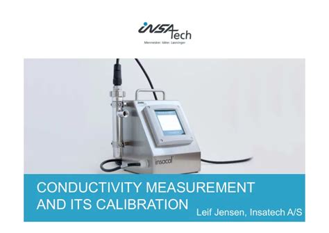 Ppt Conductivity Measurement And Its Calibration Leif Jensen