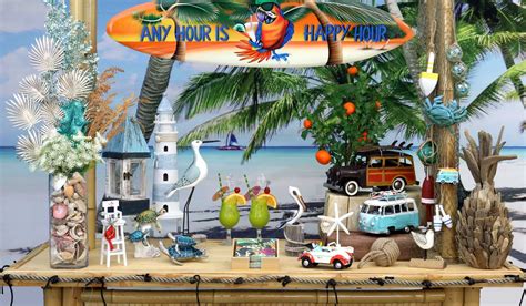 Beach Surfer And Coastal Party Decorations That Reflect Your Good Taste