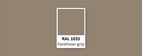 Ral 1035 Parelmoer Grijs