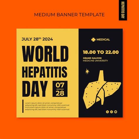 World Hepatitis Psd High Quality Free Psd Templates For Download Freepik